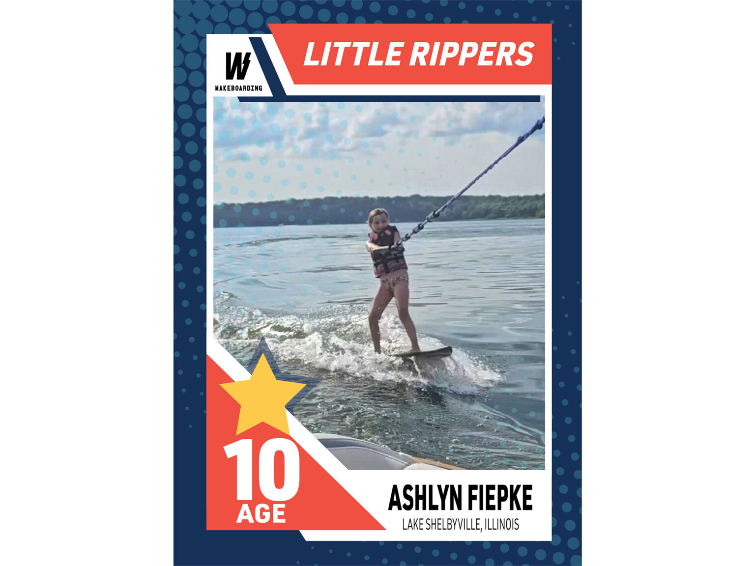 Little Ripper: Ashlyn Fiepke: Age 10, Lake Shelbyville, Illinois.